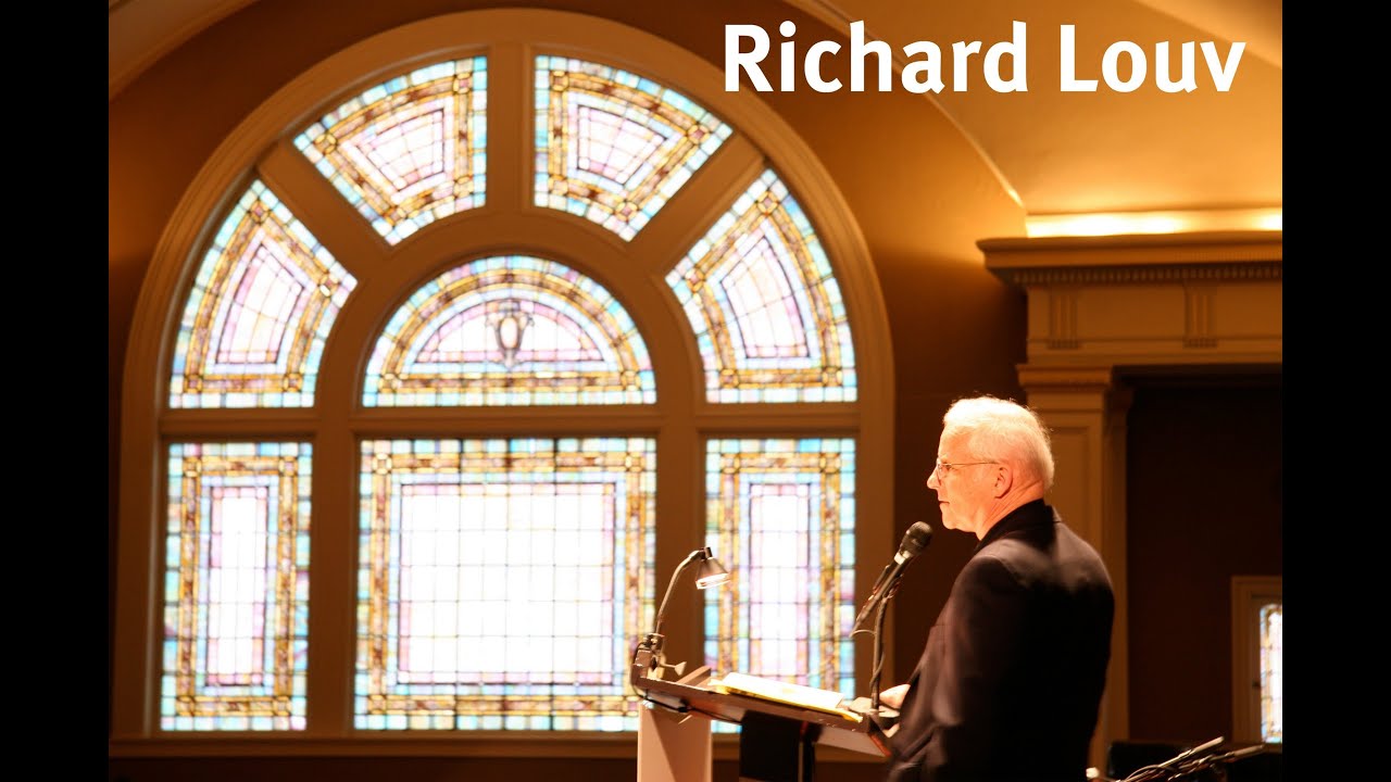 Richard Louv "The Nature Principle" Seattle 5/21/11 - YouTube