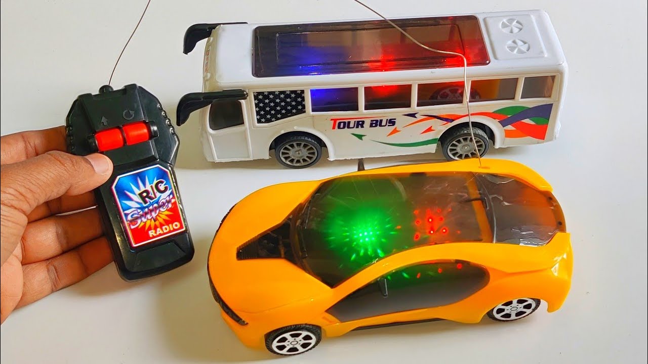 remote control bus and remote control car unboxing | remote car | caar ...