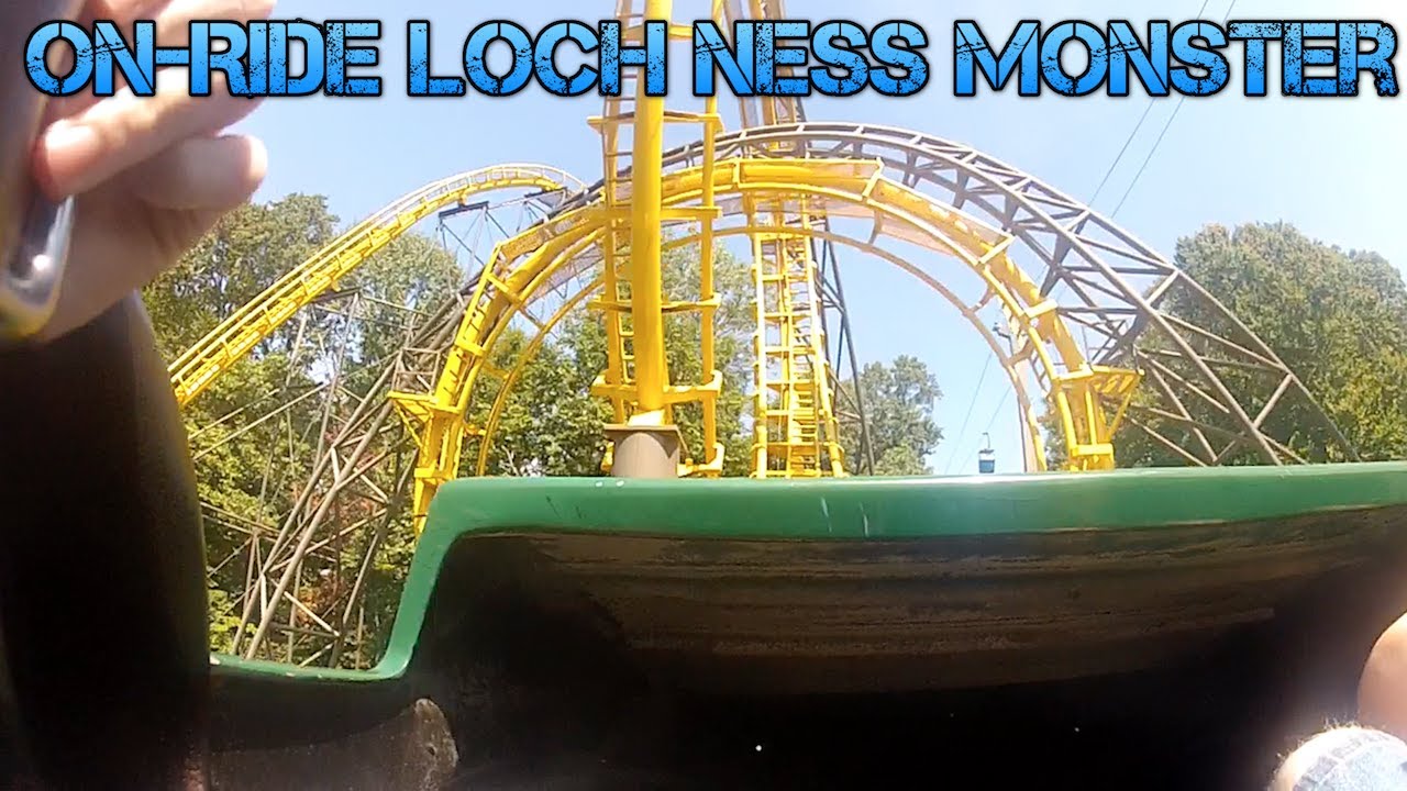 Loch Ness Monster On-ride Front Seat (HD POV) Busch Gardens ...