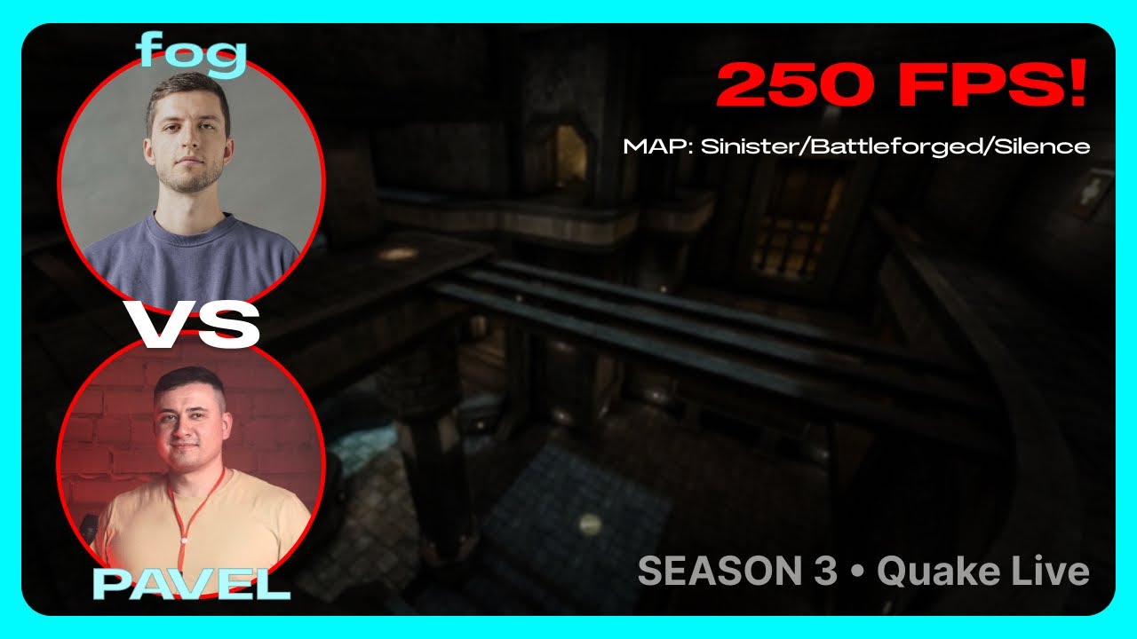 fog vs PAVEL | 250FPS Quake Season 3 | BO3 | Quake Live - YouTube