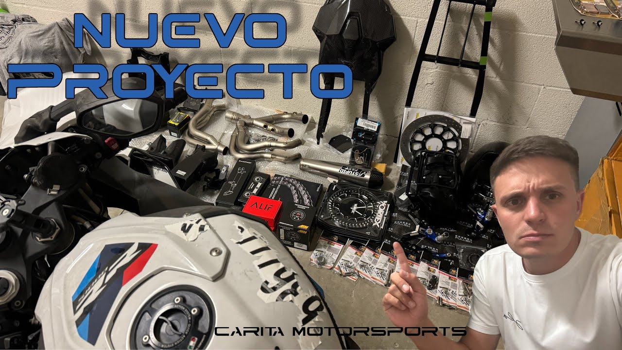 BMW S1000RR 2024 PROYECTO ROLL RACING - YouTube