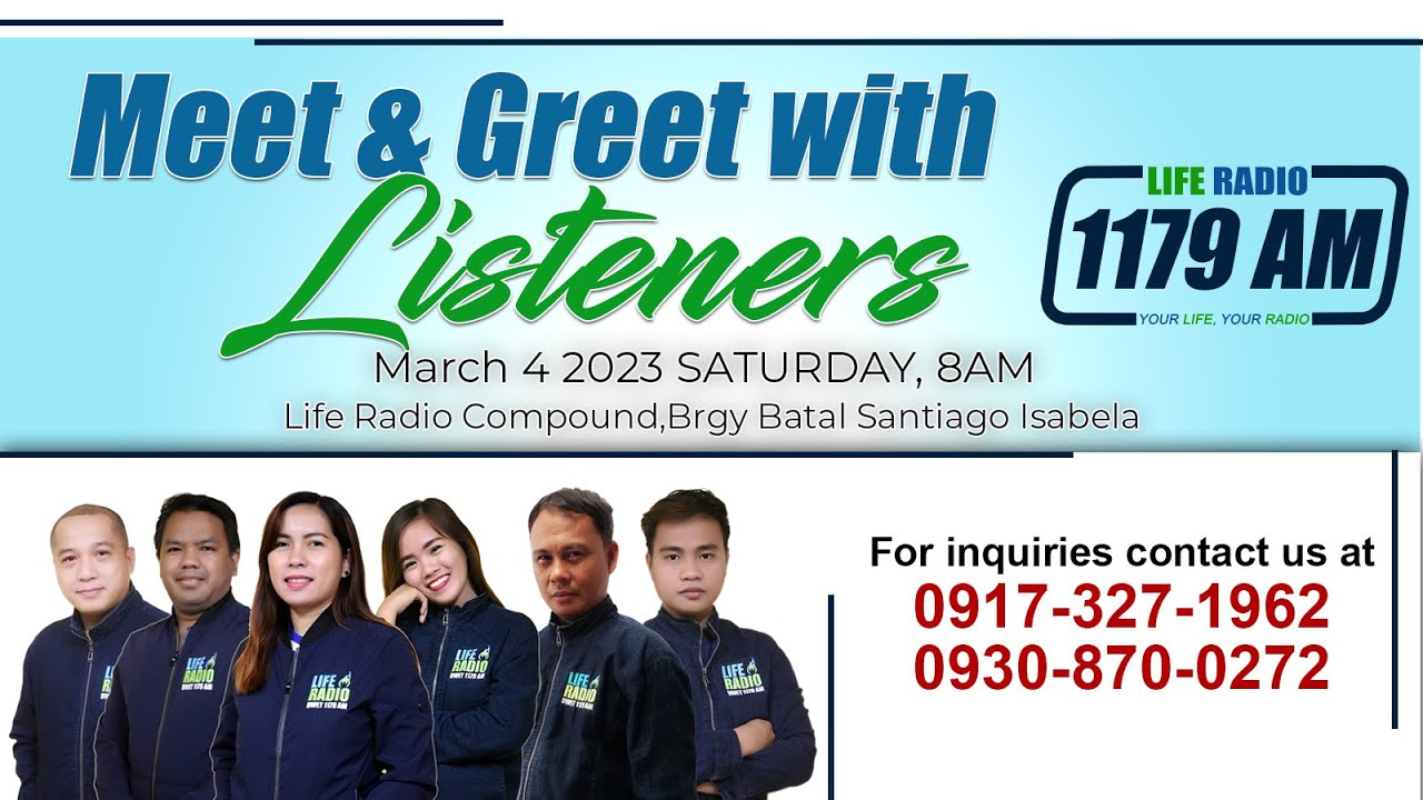 LIFE RADIO LISTENERS MEET AND GREET 2023 - YouTube