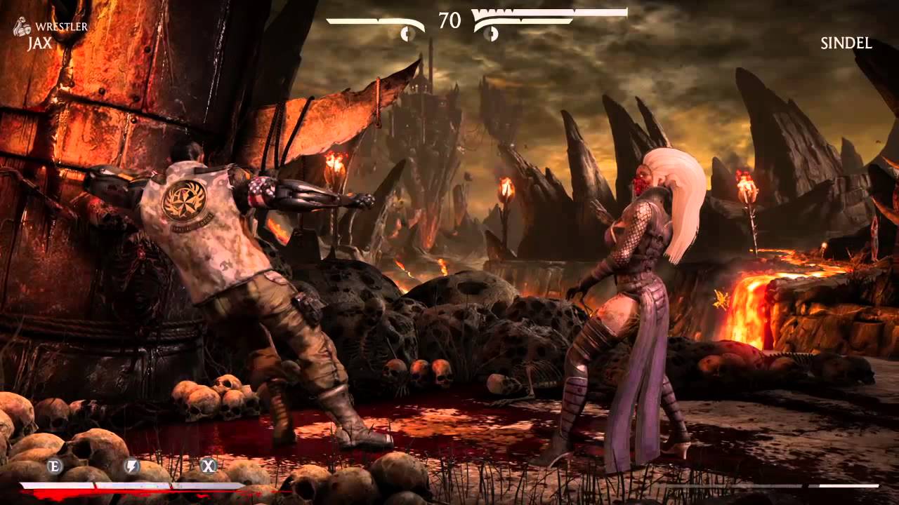 MKX Gameplay SINDEL Screams - YouTube