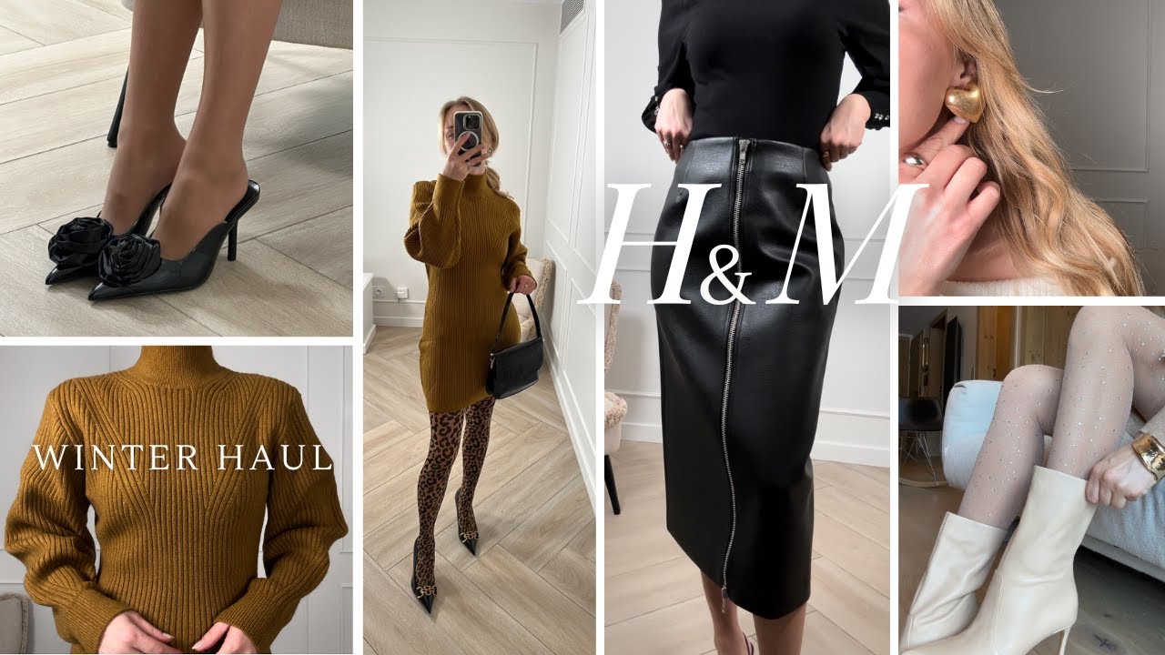 FROM CLASSY TO TRENDY WARDROBE STAPLES | H&M’s Winter Collection Try On ...