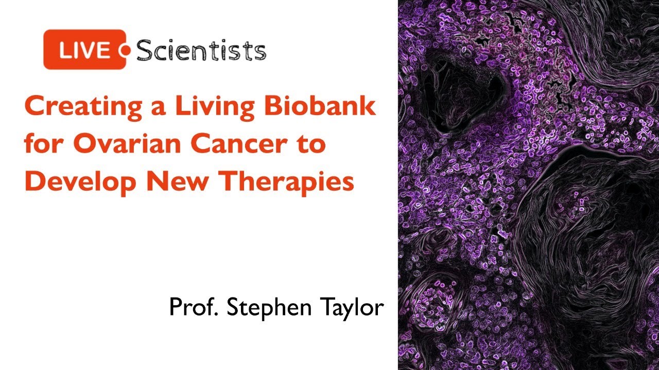 Creating a Living Biobank for Ovarian Cancer | Prof. Stephen Taylor | 10 May 2021 - YouTube