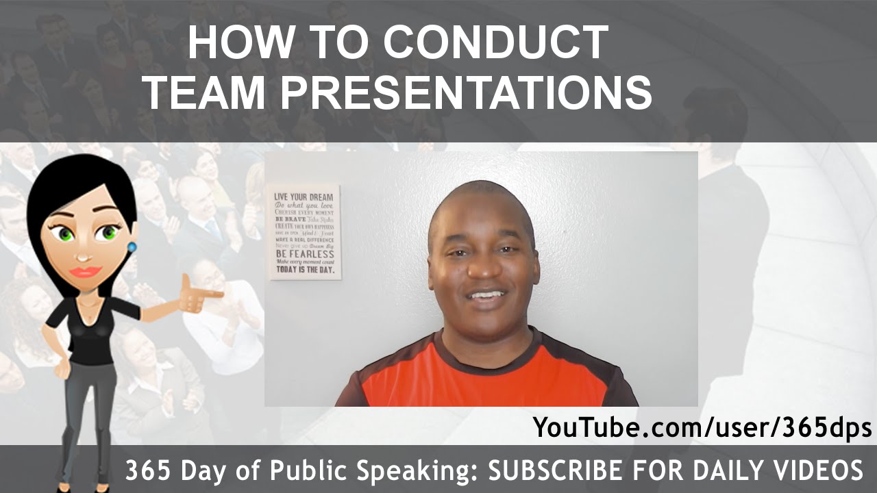 How to Conduct Team Presentations - YouTube