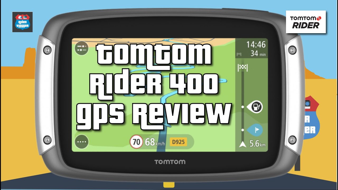 Tomtom Rider 400 GPS review - Motovlog en español - YouTube