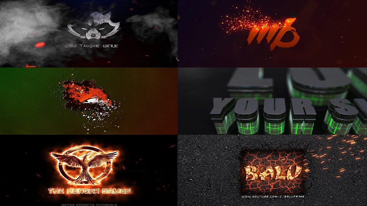 Top 6 Logo Animations created in After Effects - YouTube