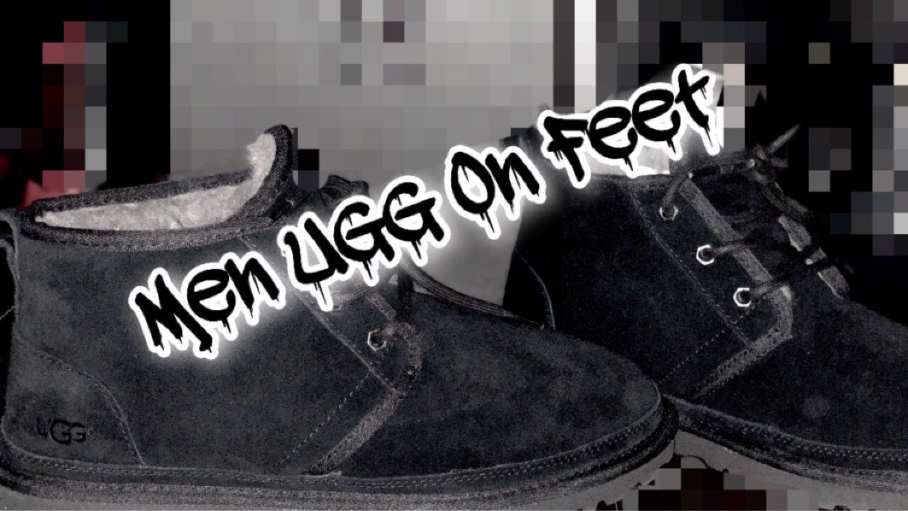 MEN UGG ON FEET! "NEUMEL" - YouTube