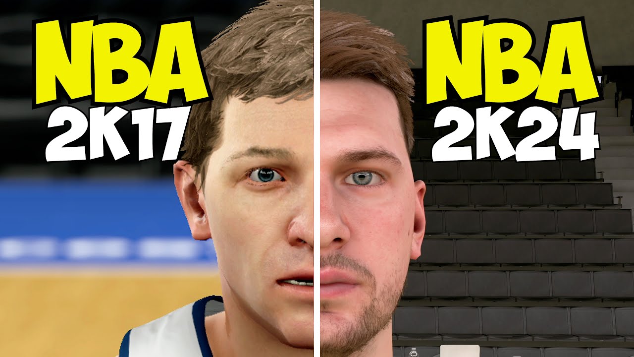 Luka Doncic In Every NBA 2K! (NBA 2K17 - NBA 2K24) - YouTube