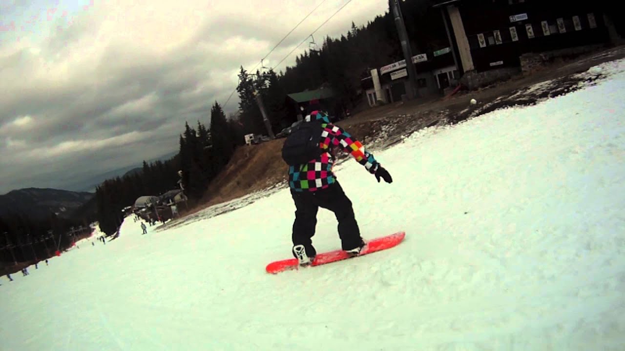 snowboarding in Jasna Slovakia 3.12.2011 - YouTube