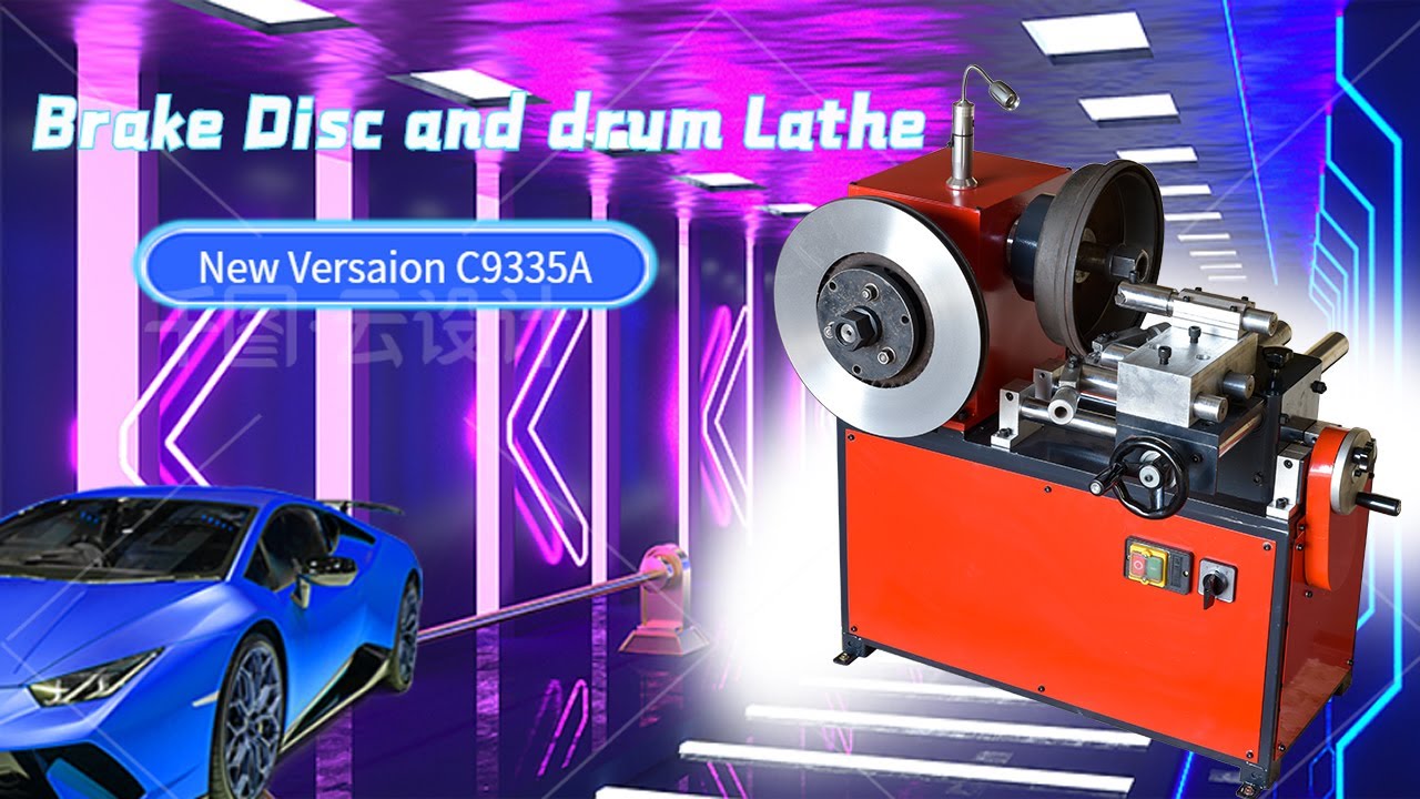 Disc Brake Lathe Machine Car Brake Disc Cutting Machine for all Cars ...