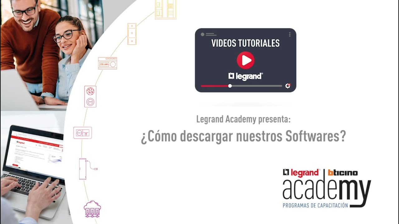 Tutorial: ¿Cómo descargar softwares del Grupo Legrand? - YouTube