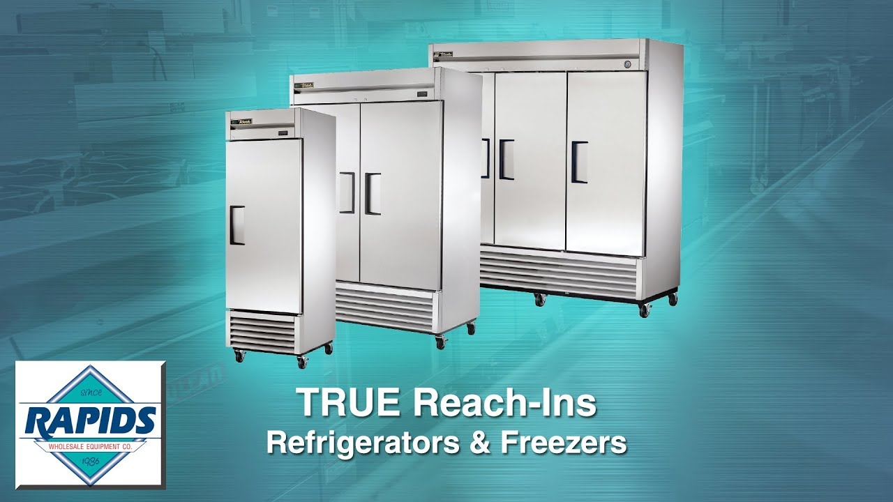 True T-Series Reach In Refrigerators and Freezers - YouTube