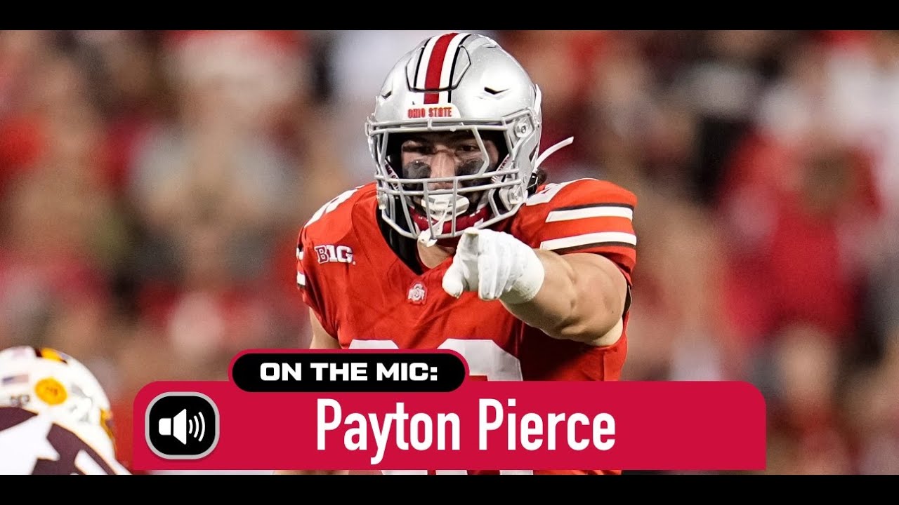 Ohio State linebacker Payton Pierce following Cotton Bowl - YouTube