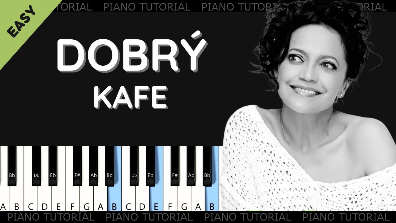Lucie Bílá - Dobrý kafe (piano tutorial | jak hrát) - YouTube