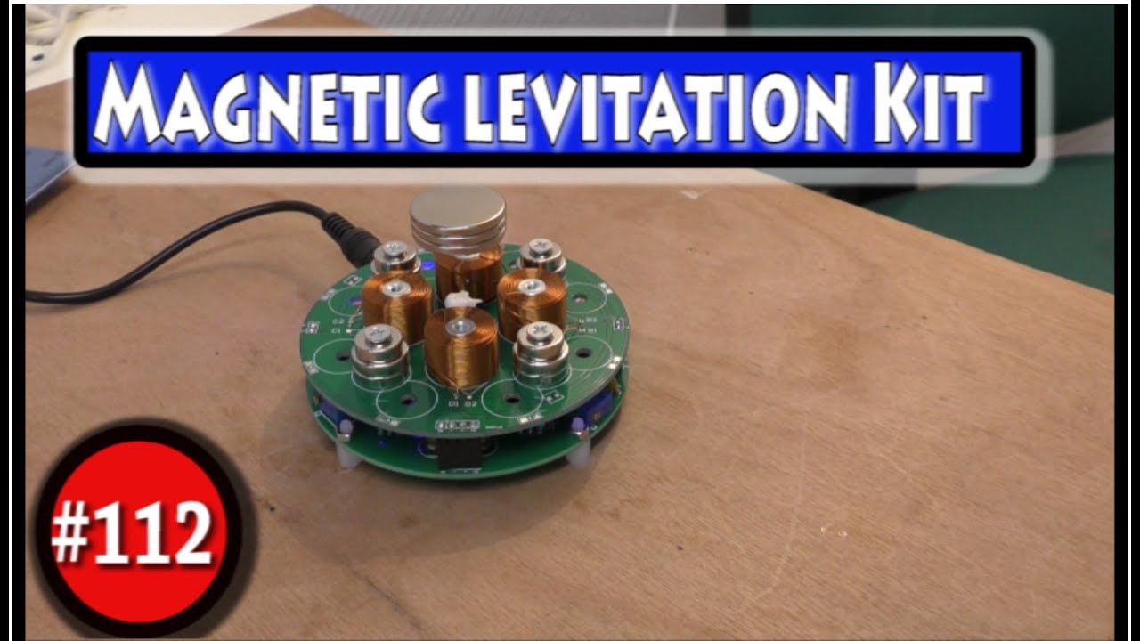 #112 Magnetic levitation Kit - YouTube