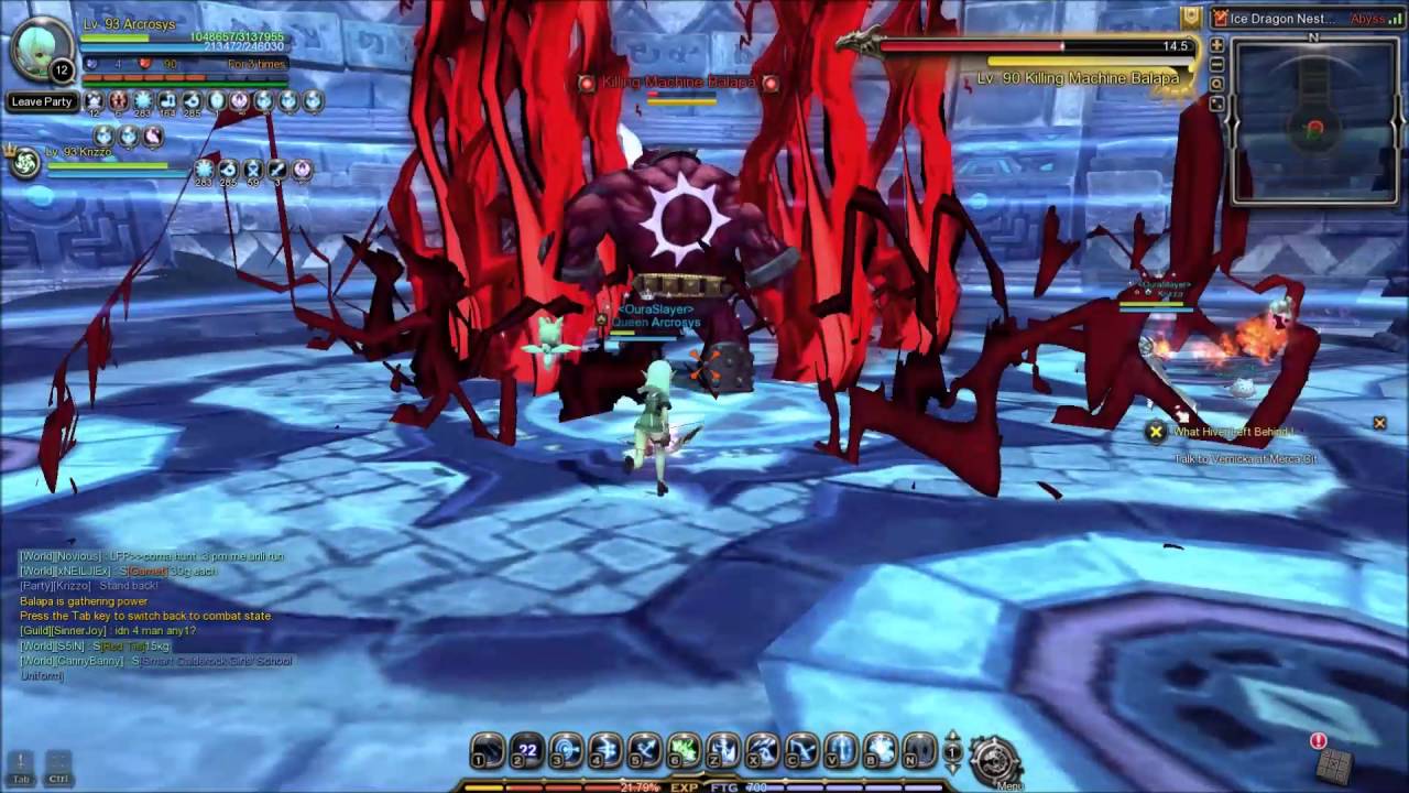 DNSea [93 cap]Sniper(Arcrosys) & Ripper (Krizzo) Ice Dragon Nest HC 4 ...