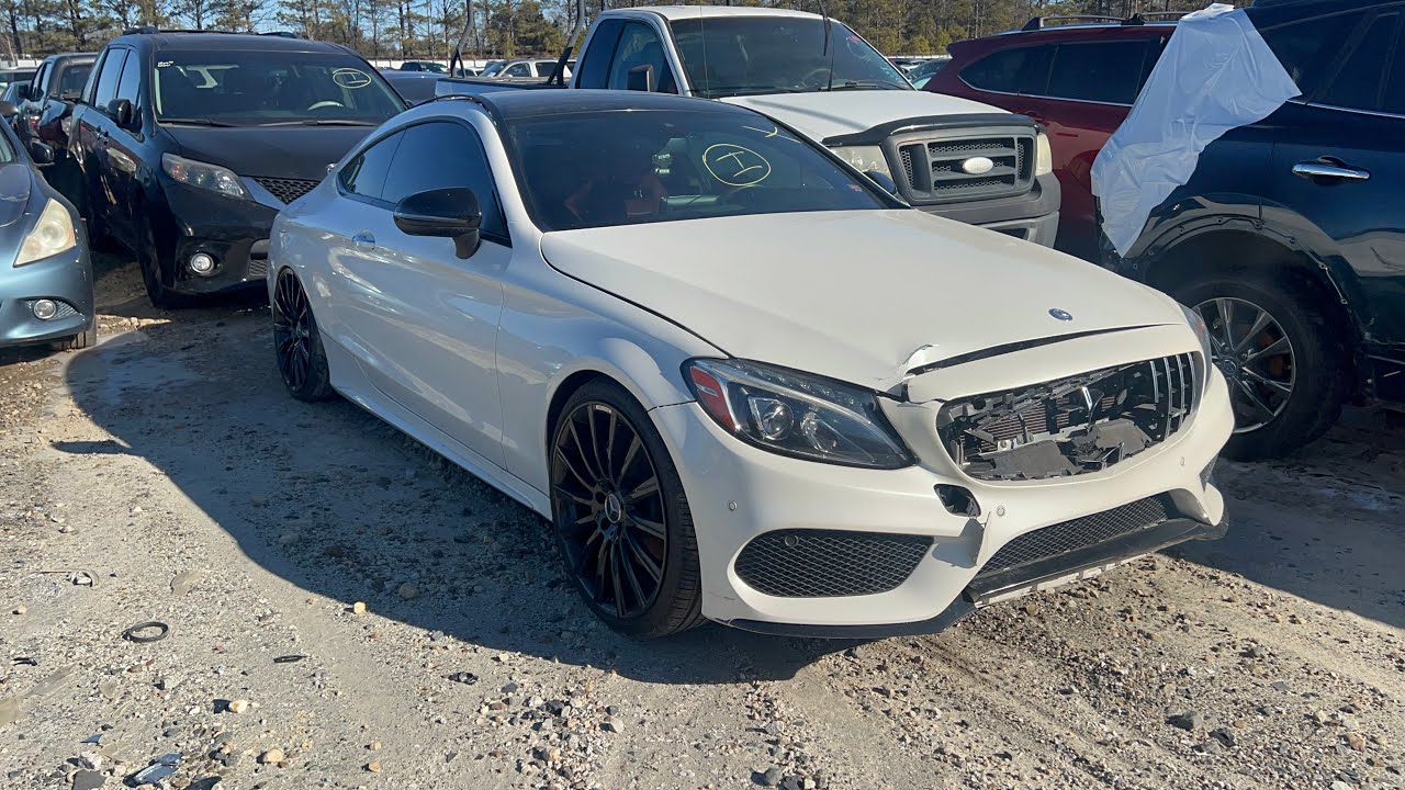 I FOUND ANOTHER AMG C63 MERCEDES BENZ AT AUCTION! THIS MUST BE A SIGN ...
