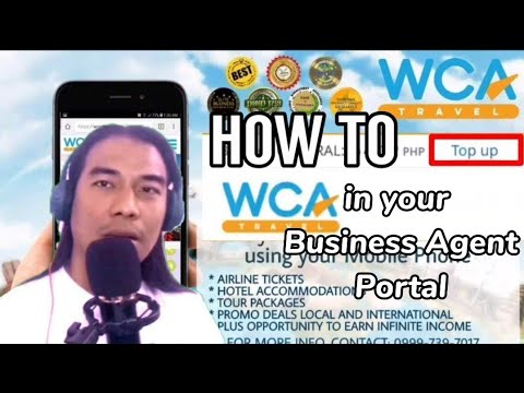 How to TOP UP in your WCA BUSINESS AGENT PORTAL - YouTube