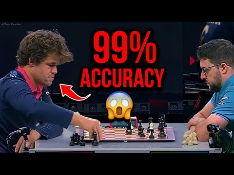 Magnus Carlsen Surprised GM Maxime With 99% Accuracy! 😱