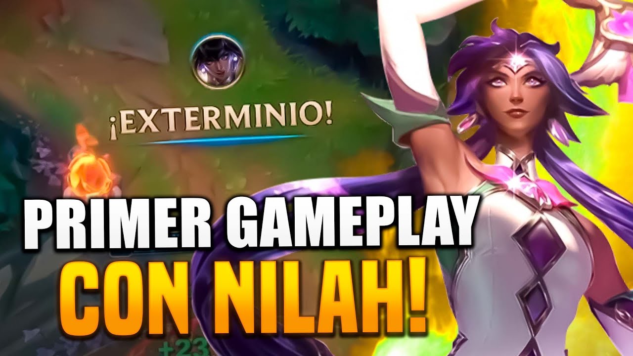 ¡MI PRIMER GAMEPLAY CON NILAH! | League of Legends - YouTube