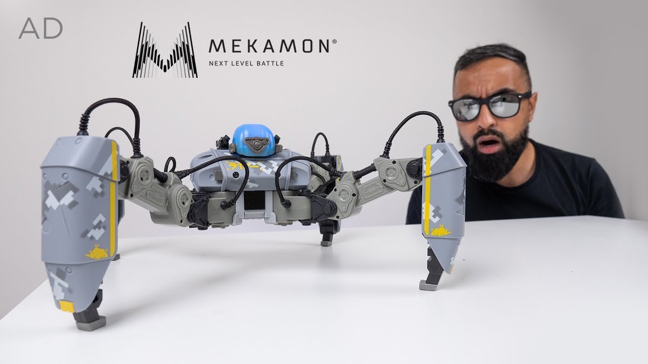 MekaMon Berserker V2 - The Amazing AR Battle Robot - YouTube