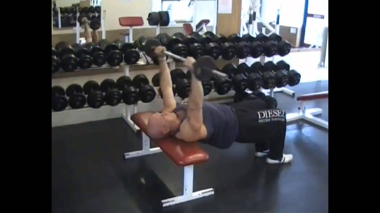 Barbell Pullover And Press - YouTube
