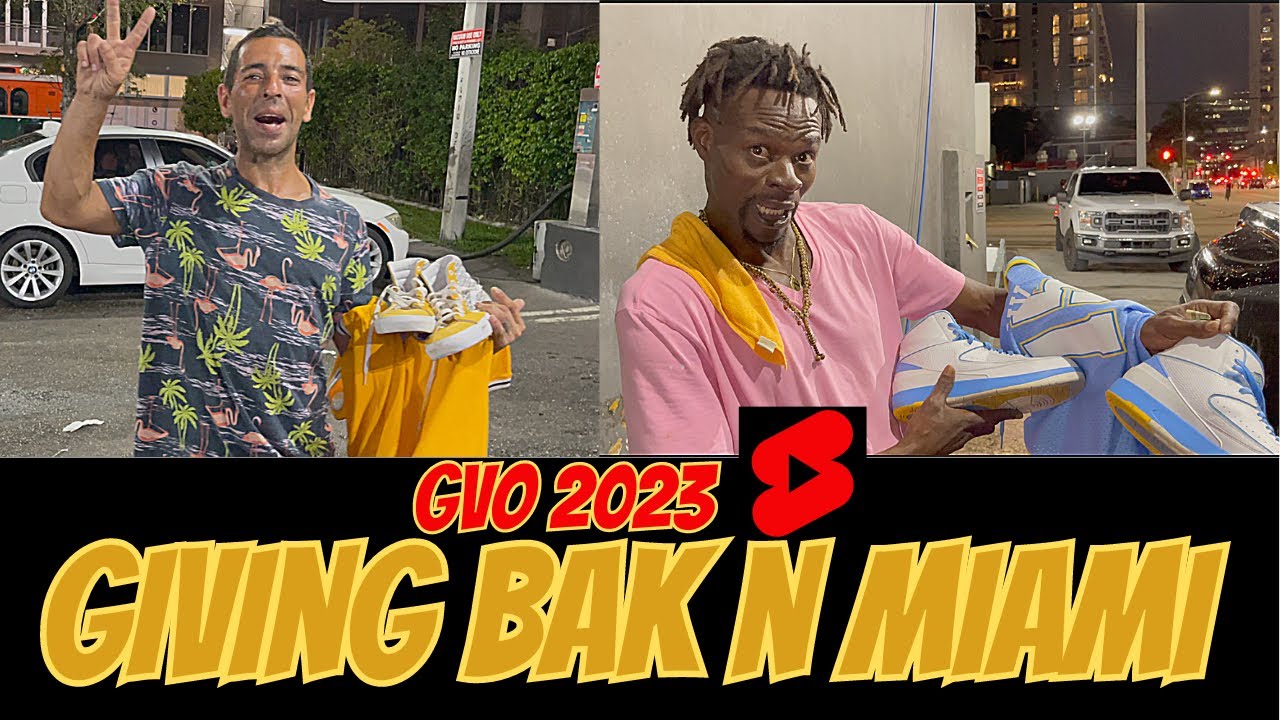 Getting Big Pearm Washed & Giving Back In Miami GVO 2023 - YouTube