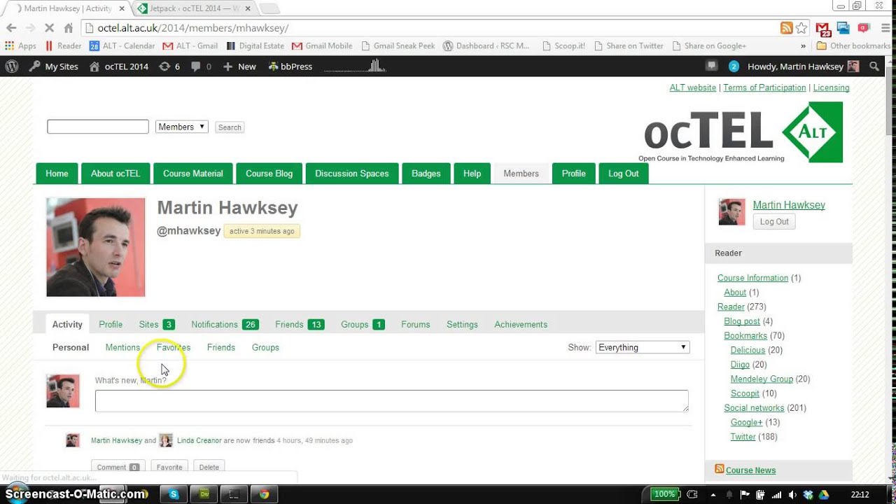 ocTEL 2014: Overview of the Course Reader - YouTube