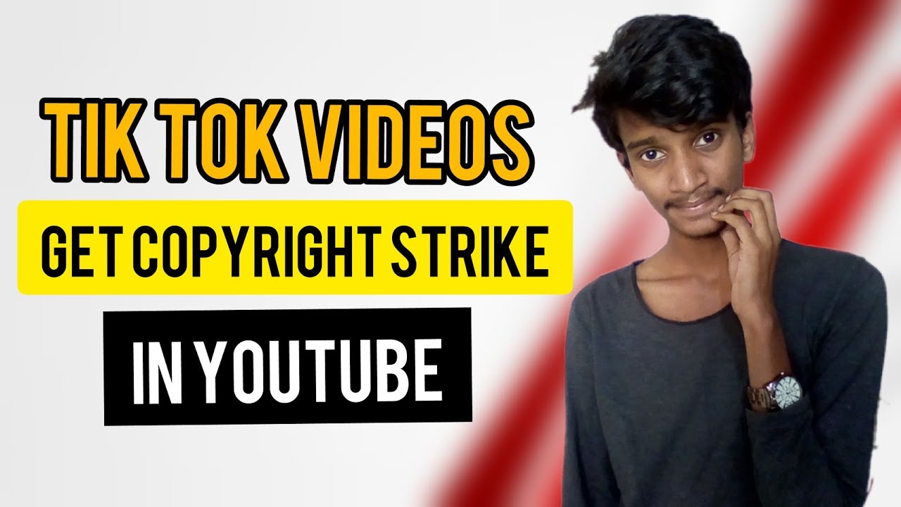 Tik Tok Videos Get Copyright Strike In Youtube In Telugu - YouTube