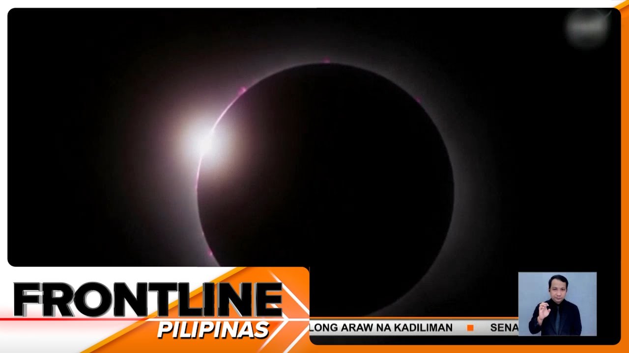 Total solar eclipse, nasilayan sa ilang bansa sa North America | Frontline Pilipinas - YouTube