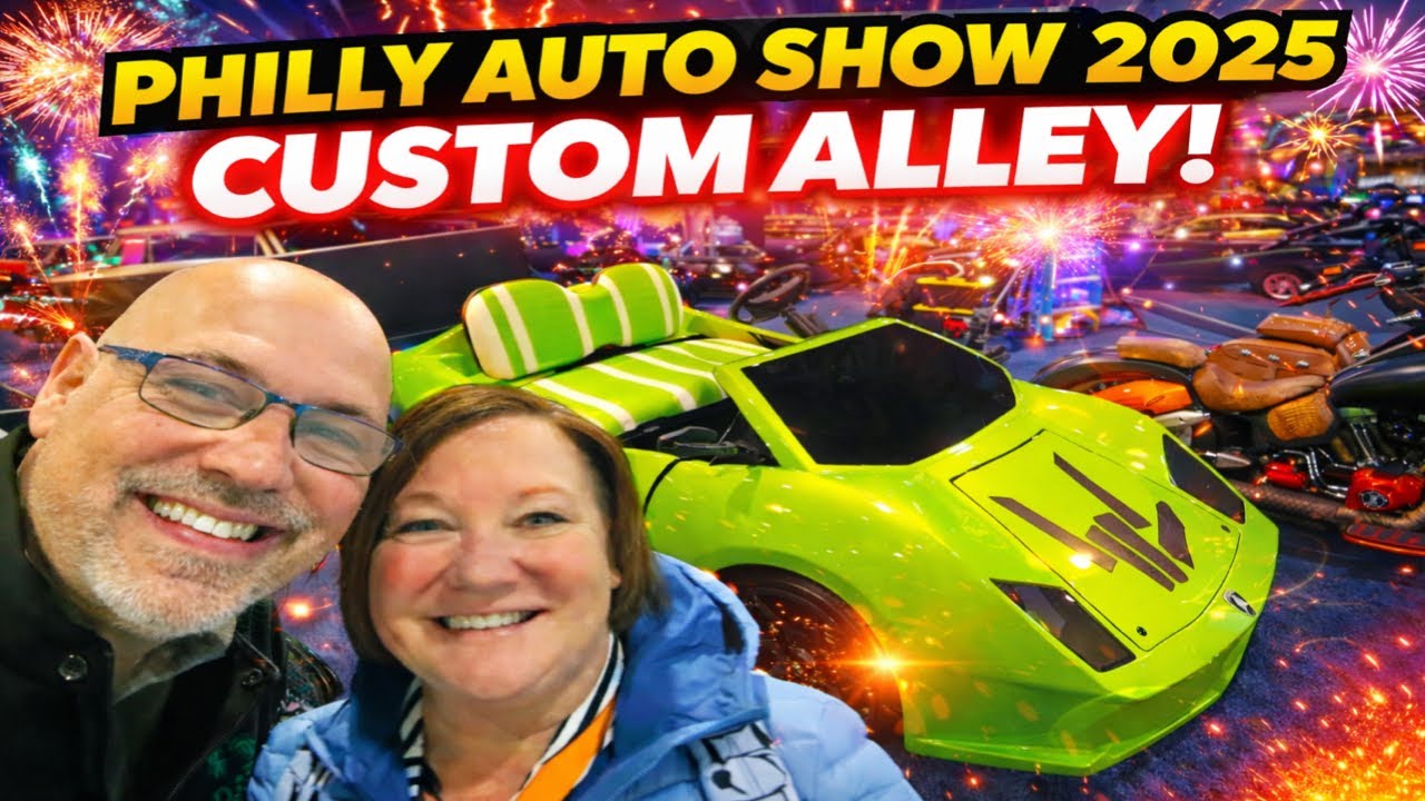 "Custom Alley" 2025 Philly Auto Show - YouTube