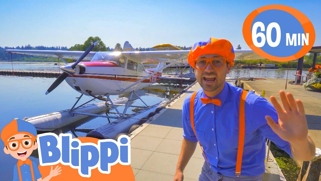 Seaplane Song - Into The Sky We Fly! KARAOKE | BLIPPI | Educational ...