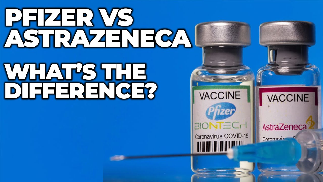 What's The Difference Between Pfizer & Astrazeneca Vaccine? | Pfizer vs ...