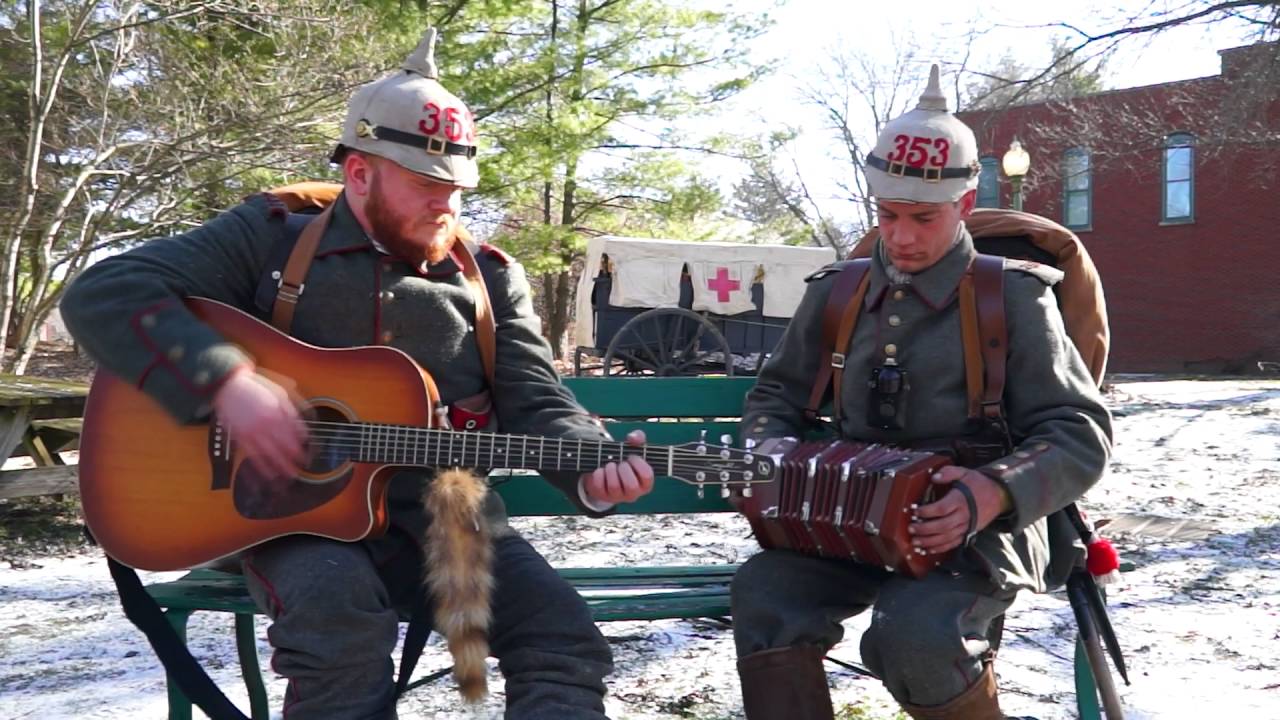 Ben and Sam Play at Midway Village - YouTube