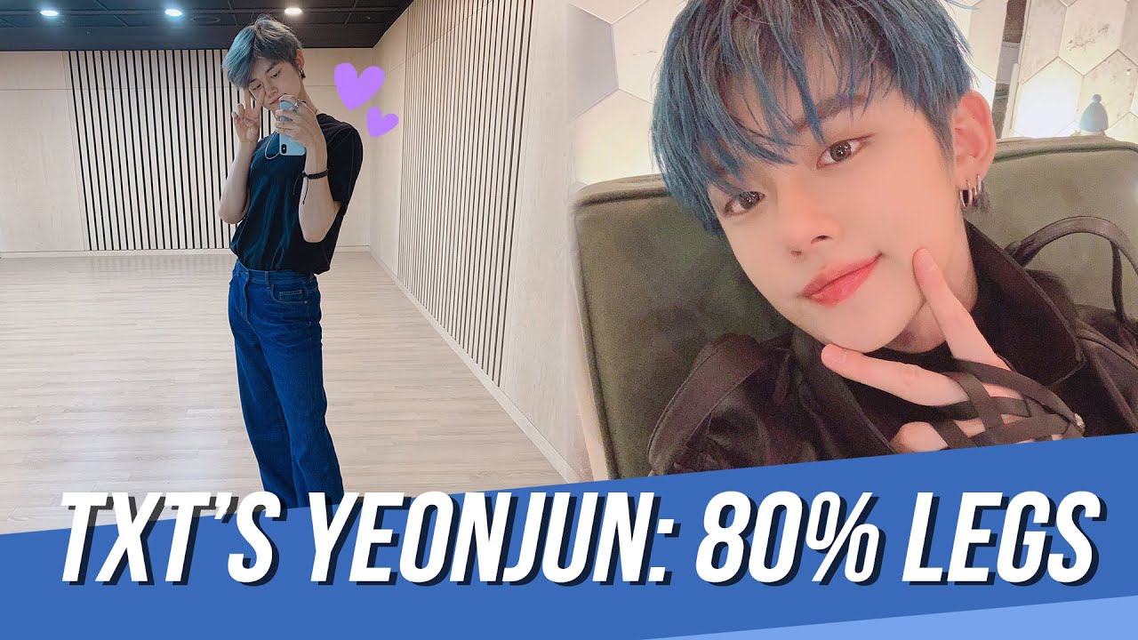 Literally 17 Photos of TXT's Yeonjun to Prove That He is 80% Legs - YouTube