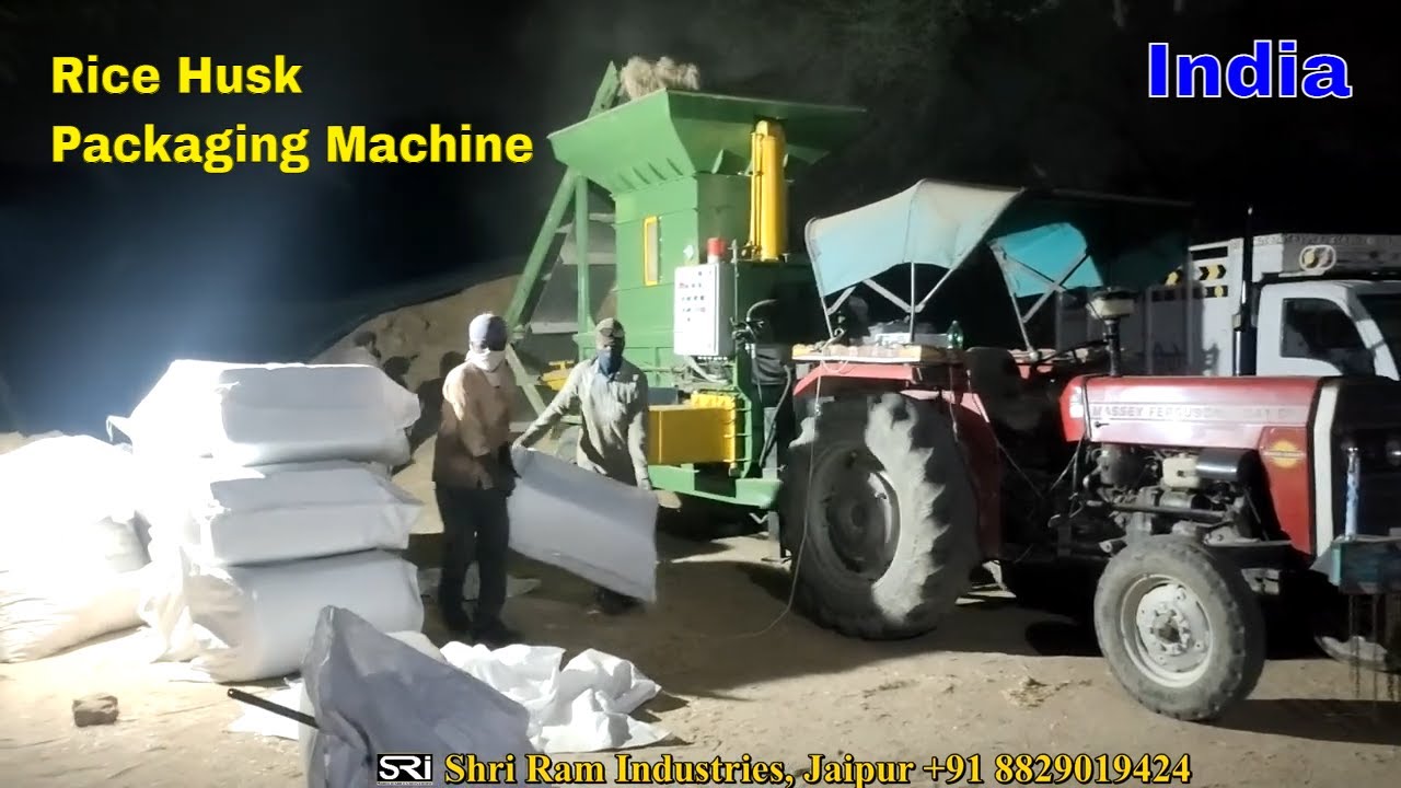 Rice Husk Bagging Machine In India | Rice Husk Packaging Machine In ...