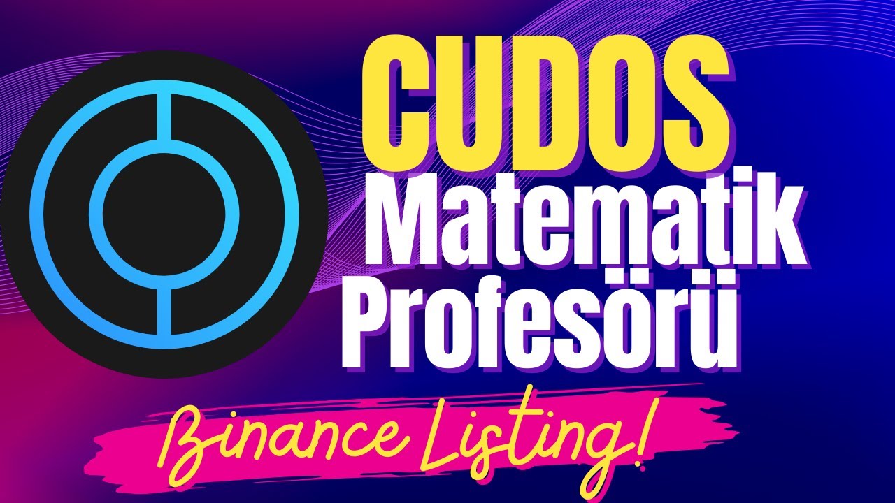 YouTube Türkiye' de bir İlk!! Cudos Coin İnceleme ve Teknik Analiz 100x ...