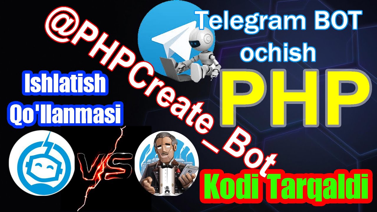 Telegramda Bot Ochish | AQILLI BOT | #telegram_bot #mukammal_bot_ochish ...