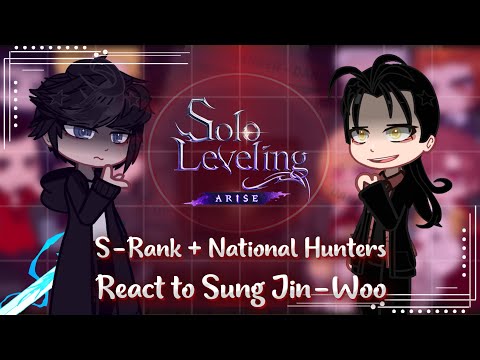 S-Rank + National Hunters react to Sung Jin Woo | Solo Leveling | Beru vs Sung | Gacha React