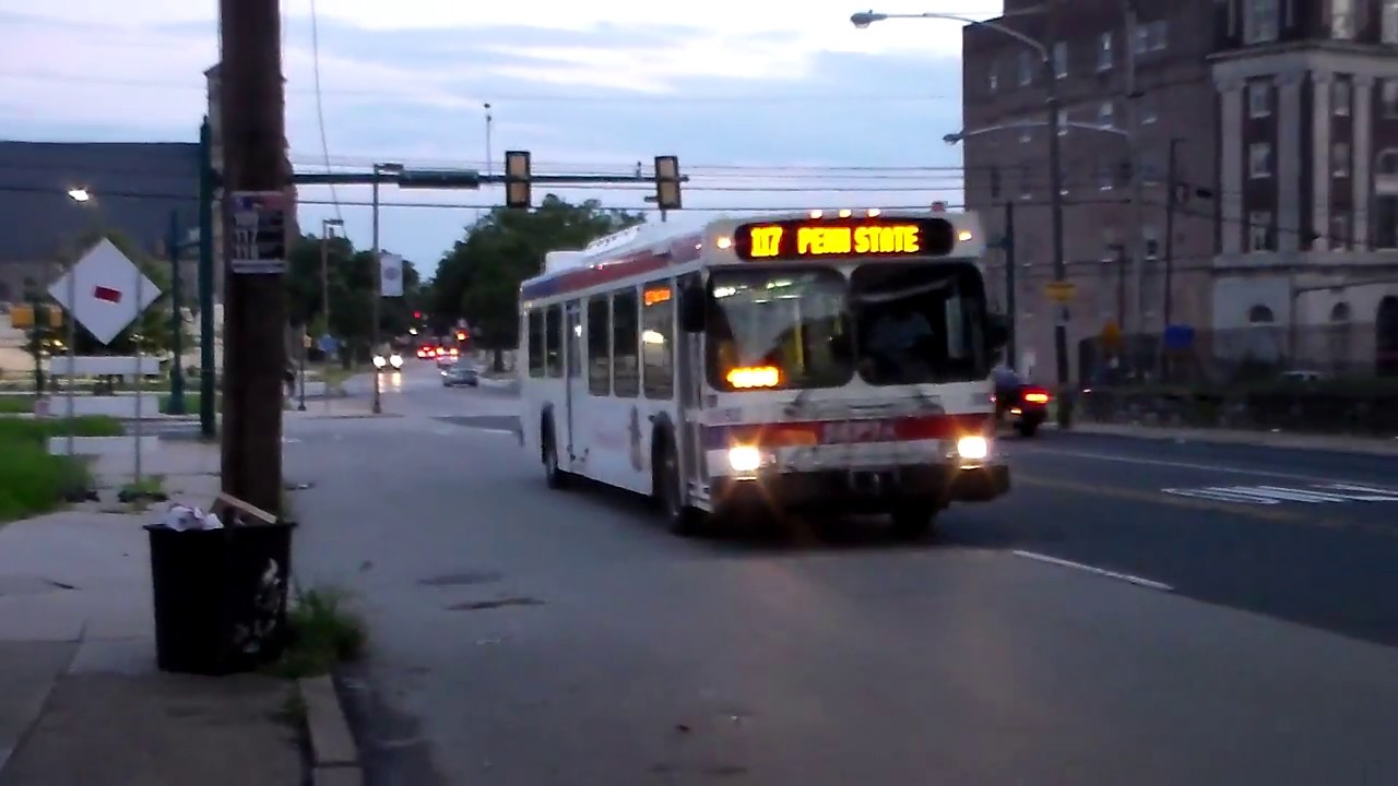 SEPTA BUS: NEW FLYER D40LF 5653 ON ROUTE: 117 - YouTube