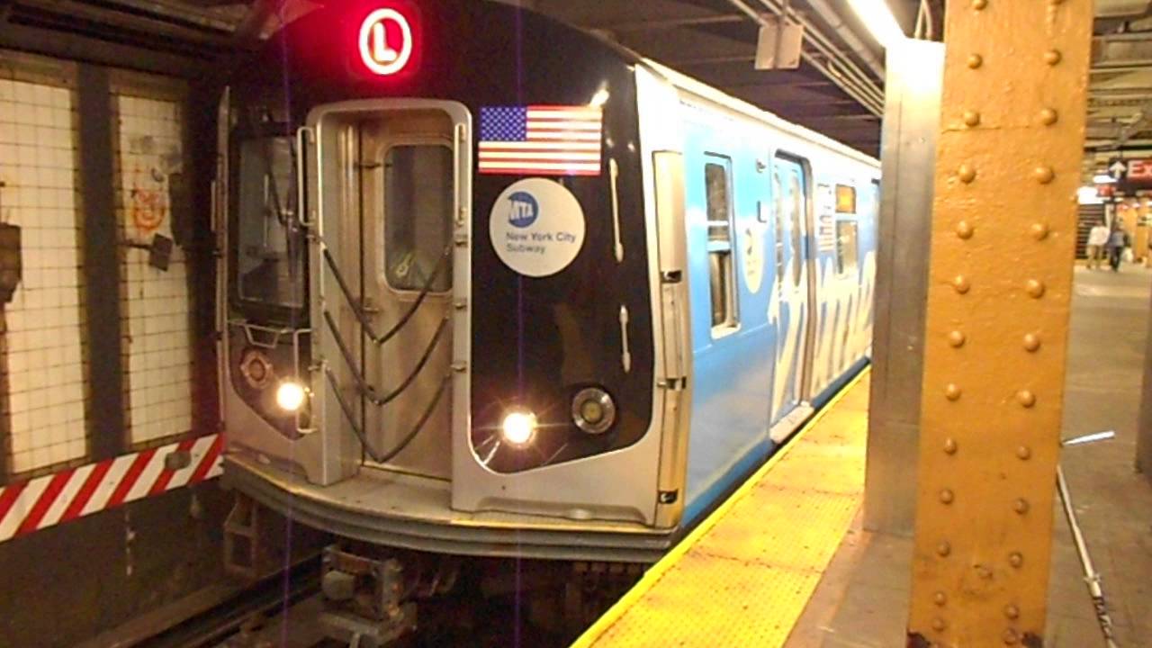 Vimeo R160 L train leaves 6 Avenue - YouTube