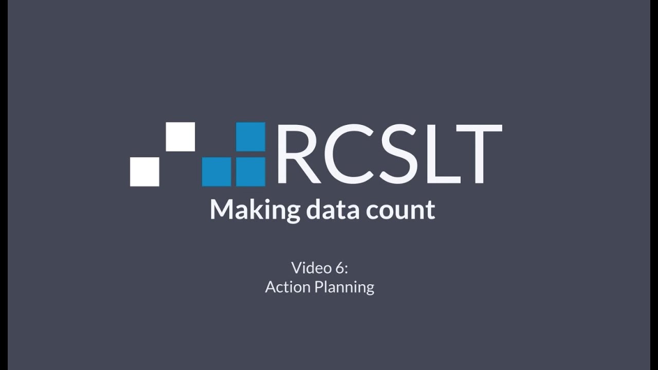 Making Data Count Module 6: Action planning - YouTube