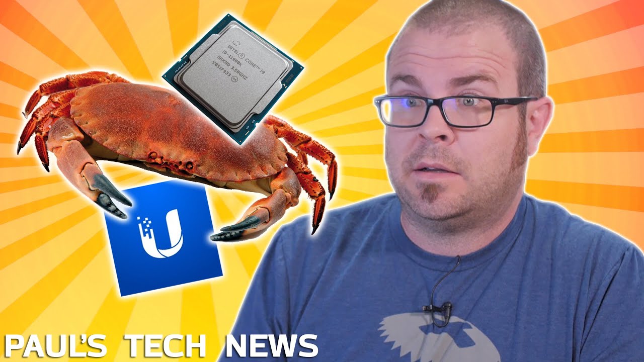 Crab Computers (and other tech news) - YouTube