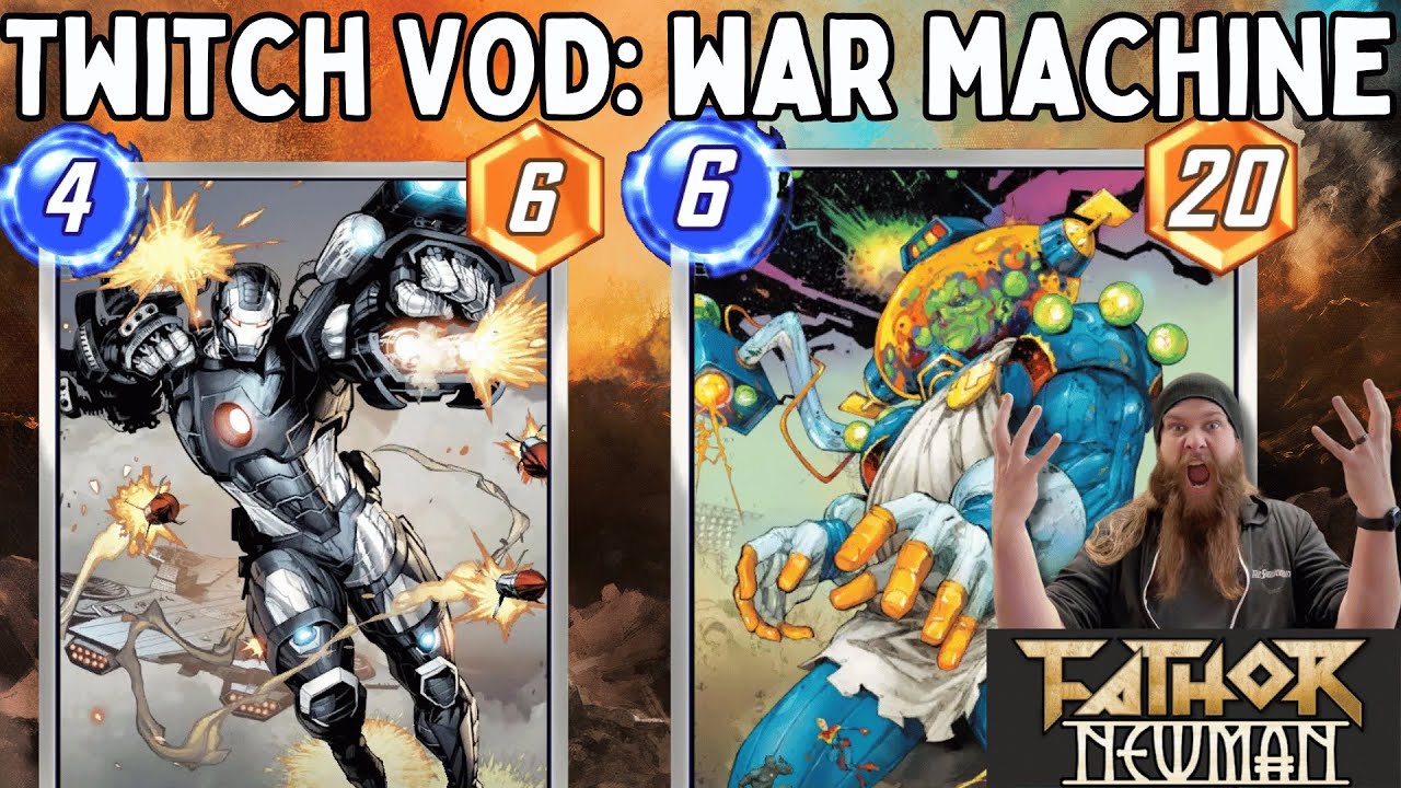 Trying Out War Machine Decks Stream (Marvel Snap) - YouTube