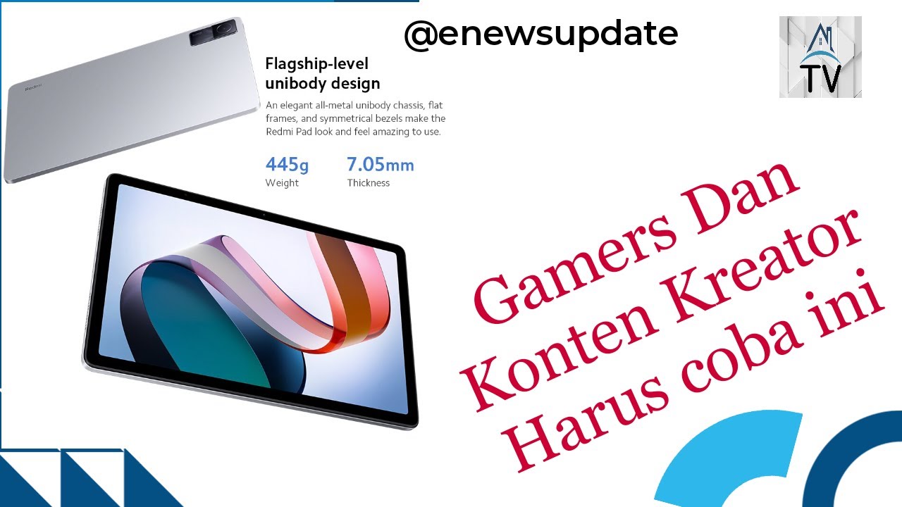 Tablet Keren Xiaomi, untuk Gamers dan Konten creators. RedmiPad - YouTube