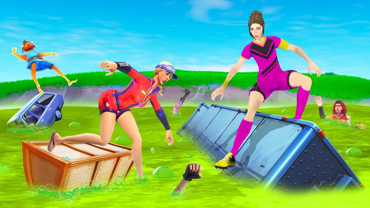 Fortnite FLOOR IS ACID Custom Mini-Game! - Fortnite Creative - YouTube