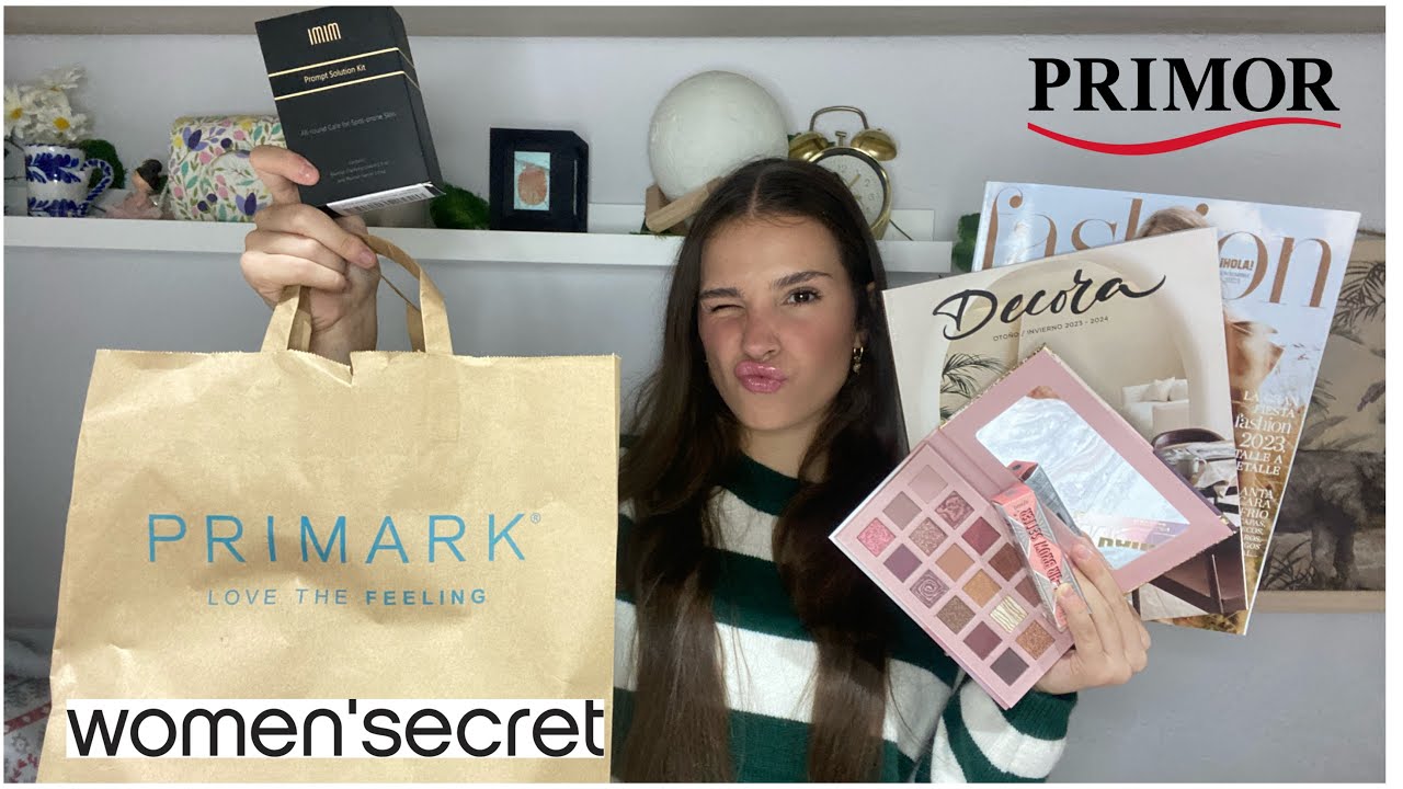 Haul 🛍️ IMIM / Women’secret / Primor / Primark / Revistas noviembre ...