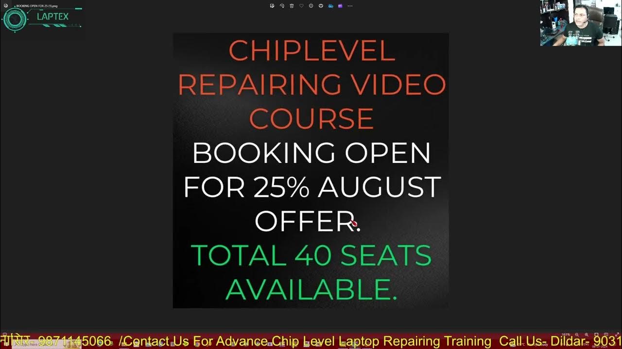 Latest Generation Updated Advance Online Laptop Chiplevel Video Course ...